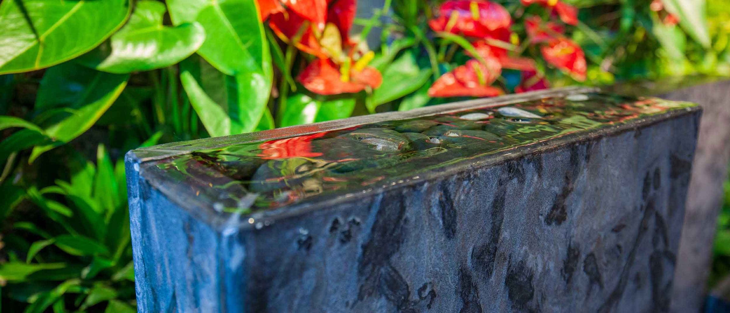 Central Tower Lobby Water Features