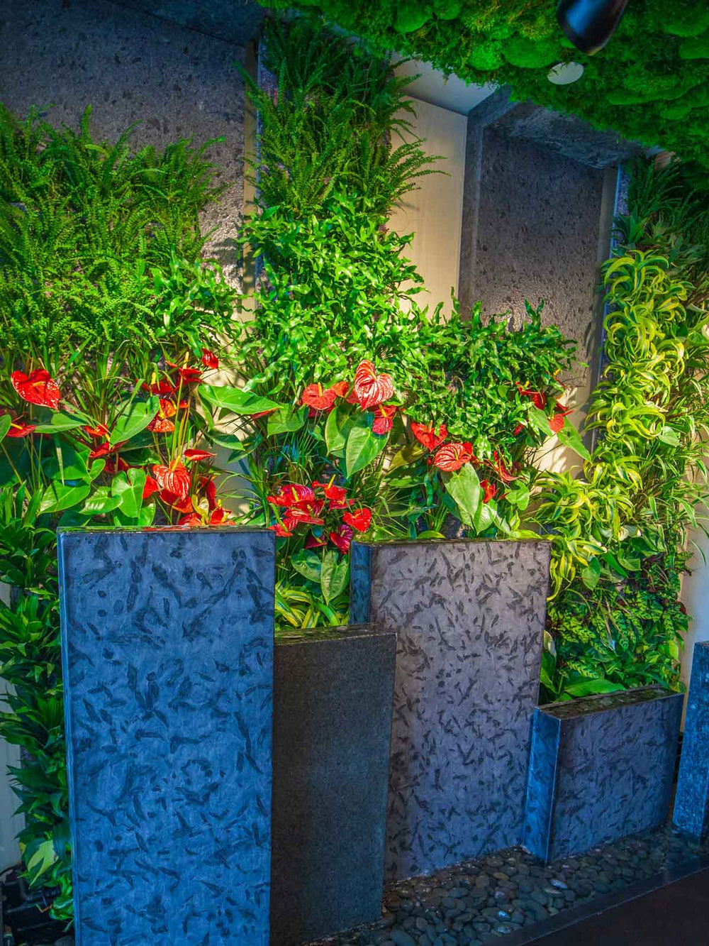 Central Tower Lobby Water Features